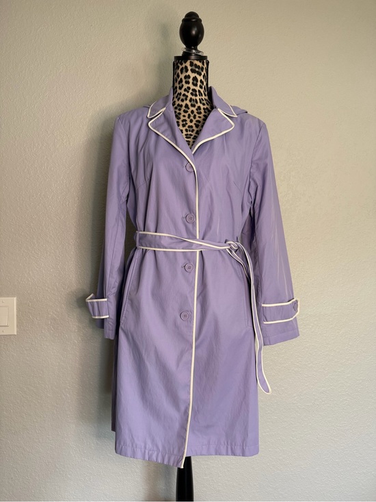 rega regency | Jackets & Coats | Lavender Raincoat Trench Removable ...